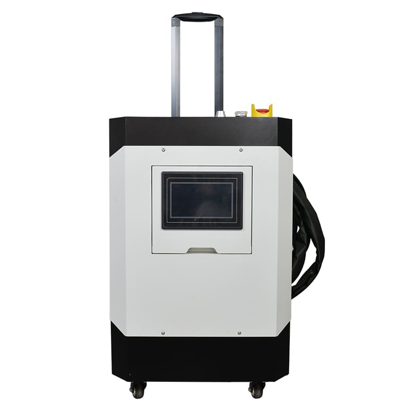 Pulse cleaning machine portable removable trolley box type rust remover ...